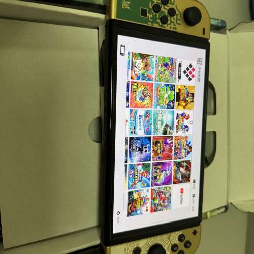 switch oled 王國之淚開心版+128g卡 - 二手或全新電視遊戲機, 遊戲機、模型 - DCFever.com