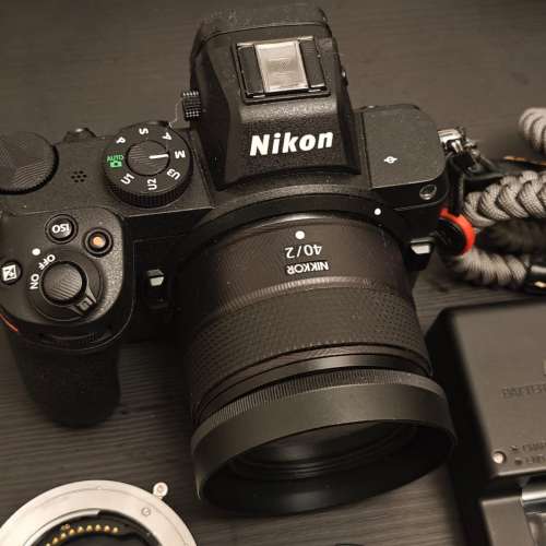 95%新 Nikon Z5 Body 機身 + Nikkor Z 40mm F2 大光圈 + Techart TZE-01 Sony鏡頭AF自動對焦接環 - 二手或全新無反相機, 攝影產品 ...
