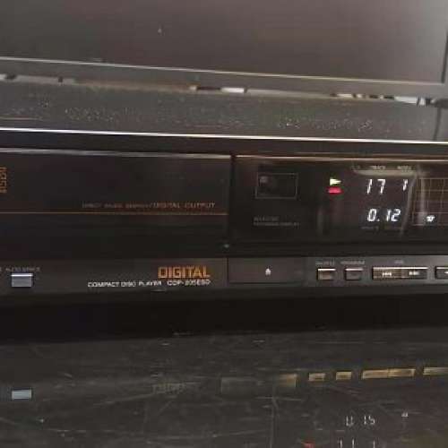 Sony CDP-205ESD CD Player - 二手或全新擴音機, 影音產品 - DCFever.com