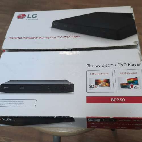 全新LG bp250 blu ray DVD Player 藍光機 - 二手或全新影碟 CD, 影音產品 - DCFever.com