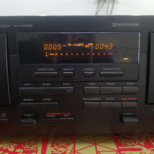 YAMAHA KX-W492 雙卡式錄音機 $200 - 二手或全新音響組合, 影音產品 - DCFever.com