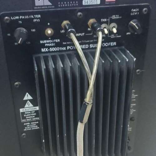 旗艦M&K MX-5000THX Subwoofer - 二手或全新揚聲器, 影音產品 - DCFever.com