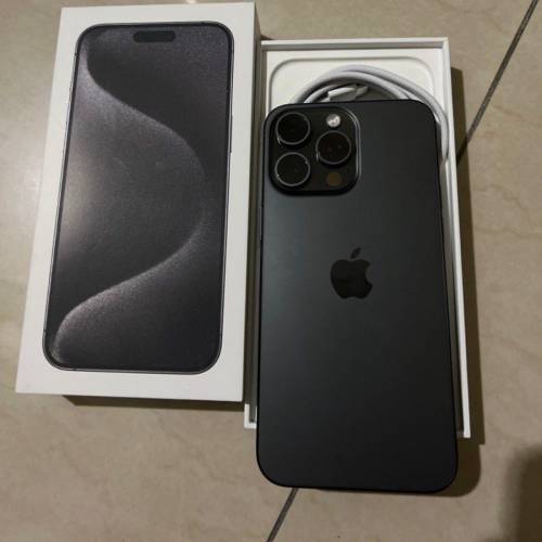 IPHONE 15PRO MAX 256 BLACK - 二手或全新iPhone, 手機通訊 - DCFever.com