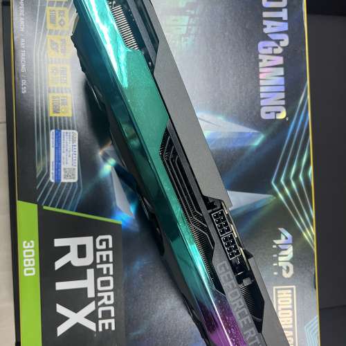 ZOTAC RTX 3080 AMP Holo GAMING 10GB LHR RGB LIGHT 新淨行貨有單可試卡(3080TI ...