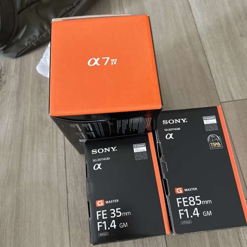sony a74 a7iv 35mm 1.4 85mm 1.4 - 二手或全新無反相機, 攝影產品 - DCFever.com