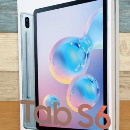 90% New Samsung Tab S6 SM-T865 (4G LTE, Snapdragon 855 CPU) 6G/ 128G 超輕 ...