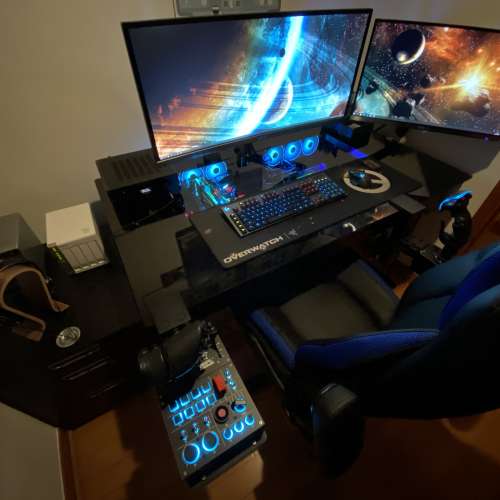 PC - Desk Lian Li DK-05X - Dual Water Cooling Loop (i7 Extreme / 2080TI ...