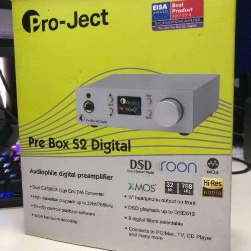 奧地利 Pro-ject Pre Box S2 Digital MQA/DSD DAC + 耳擴 - 二手或全新隨身音響, 影音產品 ...