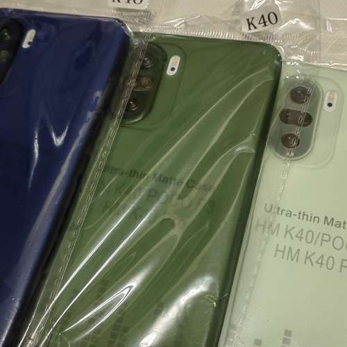 三個超薄殼POCO F3 (K40/K40Pro)連2張鋼化玻璃貼 - 二手或全新手機套, 手機通訊 - DCFever.com