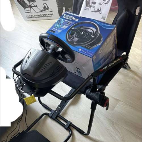 THRUSTMASTER T300 RS + next LEVEL RACING GT LITE Ps5 GT7 ps4 ps3 PC - 二手或全新電視遊戲機, 遊戲機、模型 ...