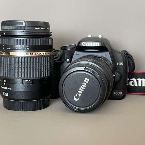 Canon EOS 450D Kit / Tamron AF18-270 Lens - 二手或全新單鏡反光機, 攝影產品 - DCFever.com