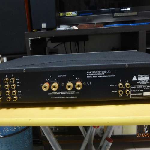 買賣全新及二手擴音機, 影音產品 - Myryad mi 120 int. amp. - DCFever.com