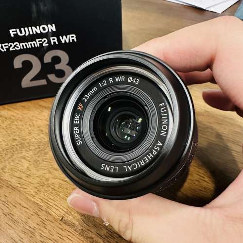 Fujifilm FUJINON XF 23mm F2 R WR‎ 銀色 - 二手或全新自動對焦鏡頭, 攝影產品 - DCFever.com