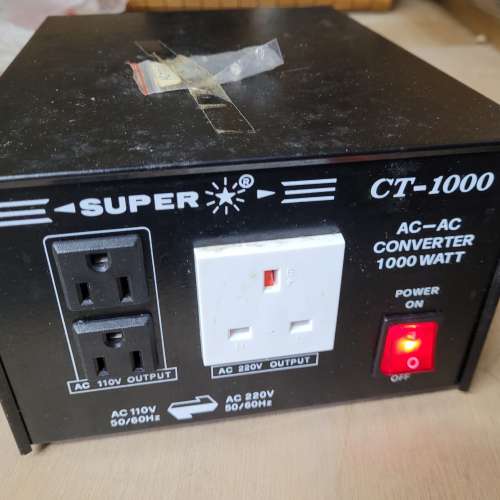 SUPER CT-1000 降壓牛 - 二手或全新擴音機, 影音產品 - DCFever.com