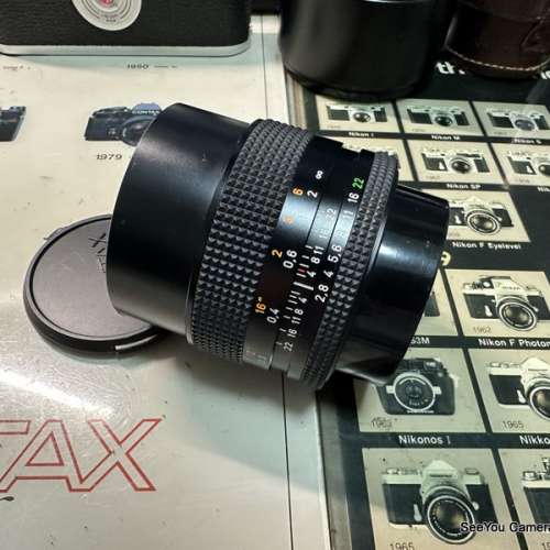 95% New Contax 25mm f/2.8 MMG Lens $3980. Only - DCFever.com