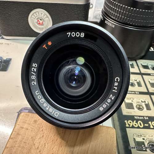 95% New Contax 25mm f/2.8 MMG Lens $3980. Only - DCFever.com