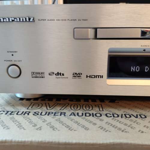 Marantz DV-7001 SACD/DVD/CD Player 不讀碟 - 二手或全新音響組合, 影音產品 - DCFever.com