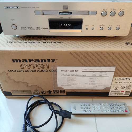 Marantz DV-7001 SACD/DVD/CD Player 不讀碟 - 二手或全新音響組合, 影音產品 - DCFever.com