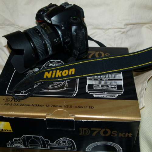 Nikon D70S kit set with lens - 二手或全新數碼相機, 攝影產品 - DCFever.com