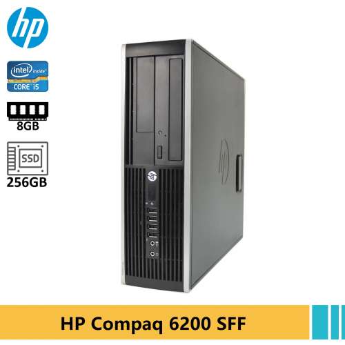平霸夠用 HP Compaq 6200 SFF desktop computer 惠普 i5 8GB RAM 256GB SSD 台機 ...