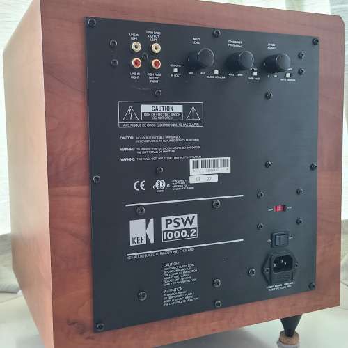 KEF power subwoofer 有源超低音箱 - 二手或全新揚聲器, 影音產品 - DCFever.com