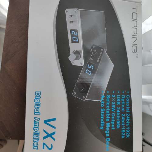 TOPPING VX2 Full Digital Amplifier STA326 Class D 2x 35W - 二手或全新擴音機, 影音 ...
