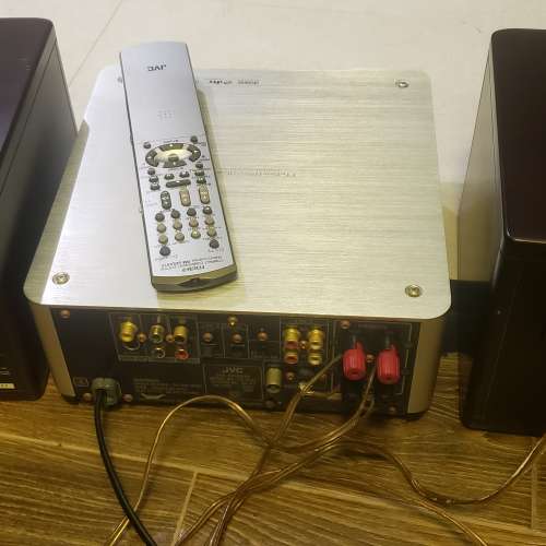 JVC EX-A3 K2組合主機十櫻桃木盤喇叭1對連遙控 - 二手或全新音響組合, 影音產品 - DCFever.com