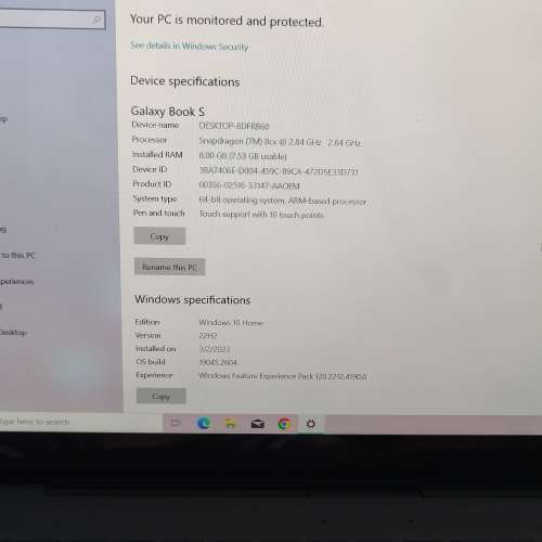 Samsung Galaxy Book S LTE – 13” LTE Laptop Featuring a Snapdragon® 8cx ...