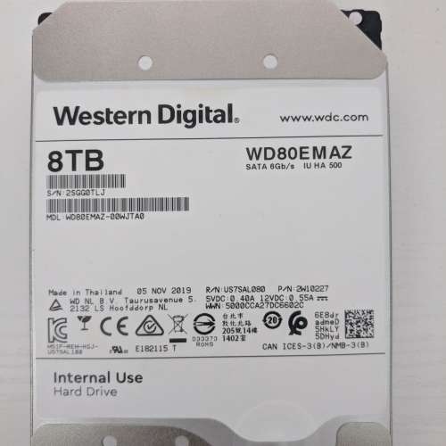 WD 8T Helium - 二手或全新SSD/硬碟機, 電腦 - DCFever.com