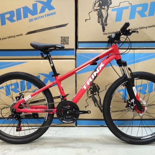 《免費送貨/送頭盔》TRINX M134 - 21速 碟剎 啤令轆 24吋 鋁合金 山地車 **另有24速版本** - 二手或全新單車, 單車及運動 - DCFever.com