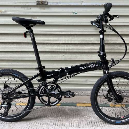 2023 DAHON ARCHER PRO (KBA005) 20速 碟剎 20吋鋁合金摺叠車 送水架前後蛙燈叮叮 - 二手或全新單車, 單車及運動 - DCFever.com