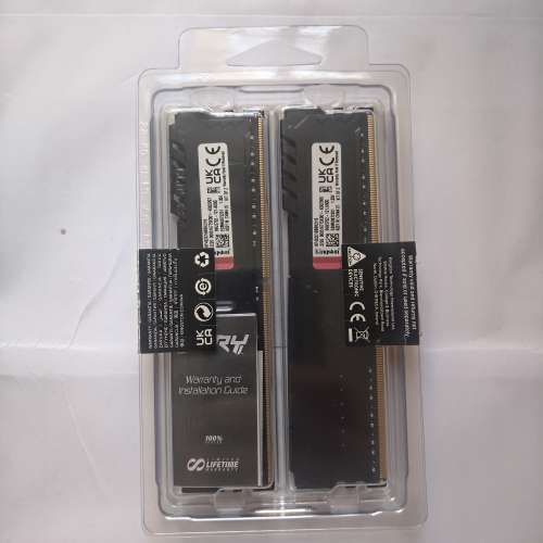 Kingston Fury DDR 4 3200 16GB Kit (2x8GB) (KF432C16BBK2/16) - 二手或全新RAM 記憶體, 電腦 - DCFever.com