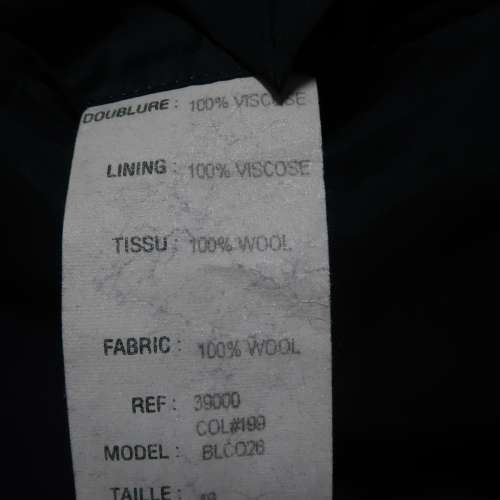 Lordy Ferri UOMO 100%羊毛 深藍色男裝西裝外套 西裝褸 西裝褲 Dark Blue Men Suit Pants 100% ...