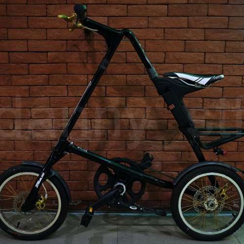 STRiDA 5.2 新版 黑X金色 16吋 鋁合金 摺合單車 Folding Bike - 二手或全新單車, 單車及運動 - DCFever.com
