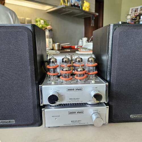 膽機組合 Audio Space Mini Galaxy + Monitor Audio Bronze - 二手或全新擴音機, 影音產品 ...