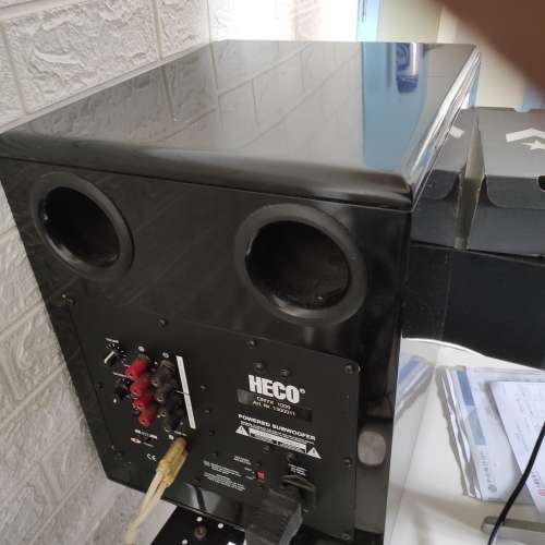Heco Onyx 1000 subwoofer旗艦級超低音 - 二手或全新揚聲器, 影音產品 - DCFever.com