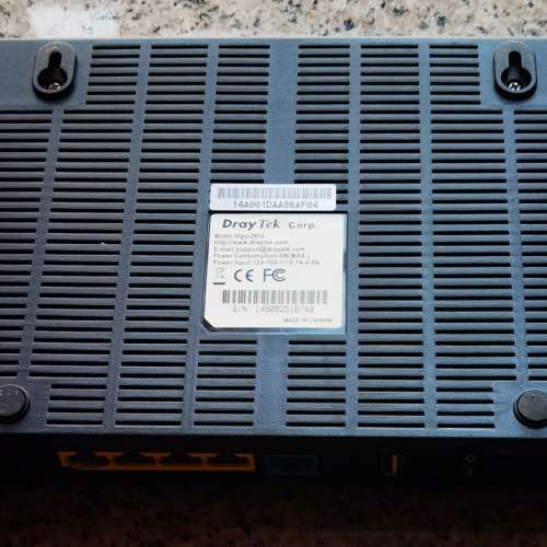 Draytek Vigor 2912 & Cisco SPA122 ATA w/Router - 二手或全新網絡/WIFI, 電腦 - DCFever.com