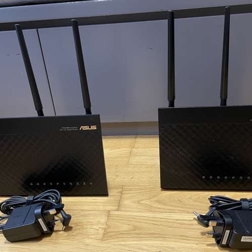 ASUS AC68U 2隻 - 二手或全新網絡/WIFI, 電腦 - DCFever.com