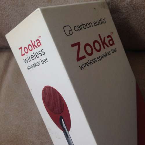 CARBON AUDIO ZOOKA Wireless Speaker Bar Bluetooth Rechargeable NEW 全新 ...