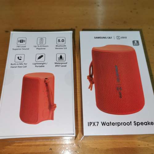 全新SAMSUNG ITFIT IPX7防水藍牙喇叭 - 二手或全新隨身音響, 影音產品 - DCFever.com