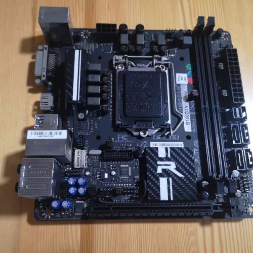 (新淨B150 ITX) Biostar B150GTN 底板連背板 (運作正常) - 二手或全新底板, 電腦 - DCFever.com