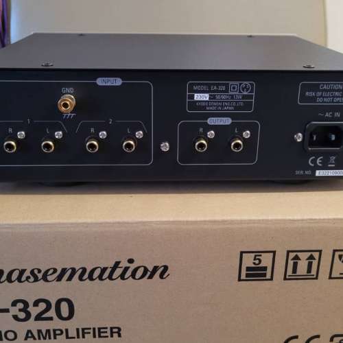 Phasemation EA-320 Phono Amplifier - 二手或全新擴音機, 影音產品 - DCFever.com