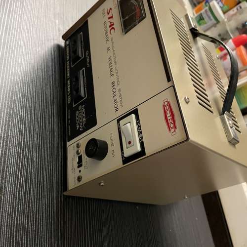 STAC 100V日本500W全自動穩壓器 - 二手或全新擴音機, 影音產品 - DCFever.com