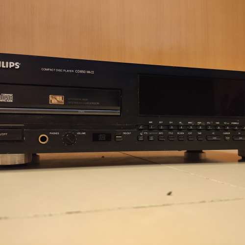 飛利浦 Philips CD850 MKII 經典 CD 機 - 二手或全新音響組合, 影音產品 - DCFever.com