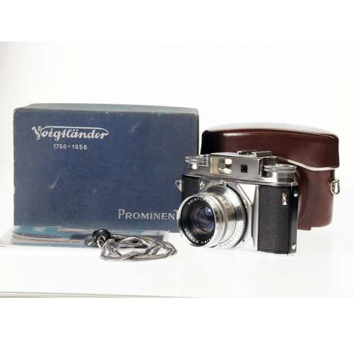 Classic Voigtlander Prominent II rangefinder Camera + Ultron 50mm f2 ...