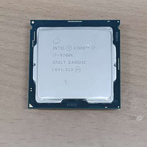 Intel i7-9700K 3.6G 12MB CPU Socket 1151 - 二手或全新CPU, 電腦 - DCFever.com