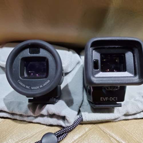 黑Canon EVF-DC1, EVF-DC2, Viewfinder for PowerShot G1X II, G3X, EOS M3, M6, M6 II - 二手或全新其他配件, 攝影 ...
