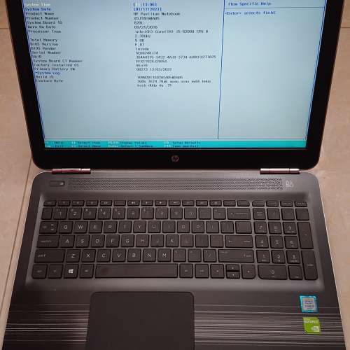 HP TPN-Q172/15.6”LED/i5-6200U 2.40GHz/8GB DDR4 RAM/240GB SATA-II SSD/ 85%New NB - 二手或全新手提電腦, 電腦 ...