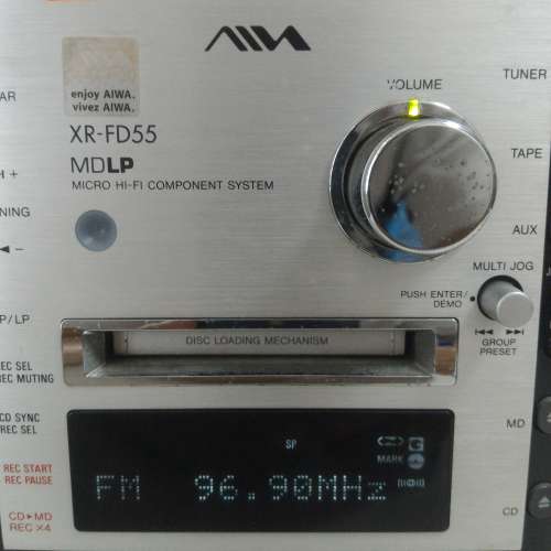 絕版頂級aiwa XR-FD55 五合一hi-fi - 二手或全新音響組合, 影音產品 - DCFever.com