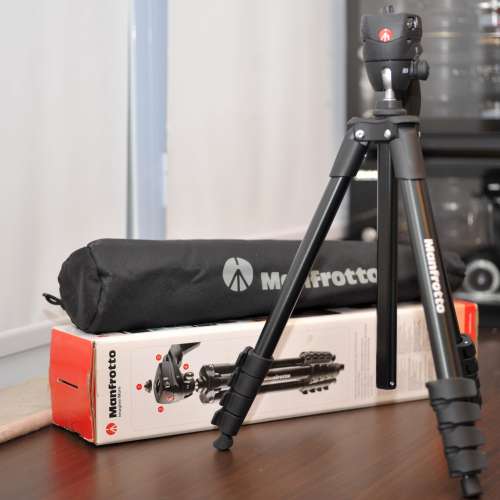 Manfrotto Compact Action (Black) - 二手或全新腳架, 攝影產品 - DCFever.com